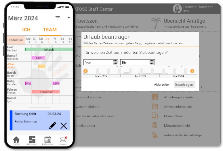 ATOSS Arbeitszeiterfassung - Effizienz maximieren | rzhartmann.de